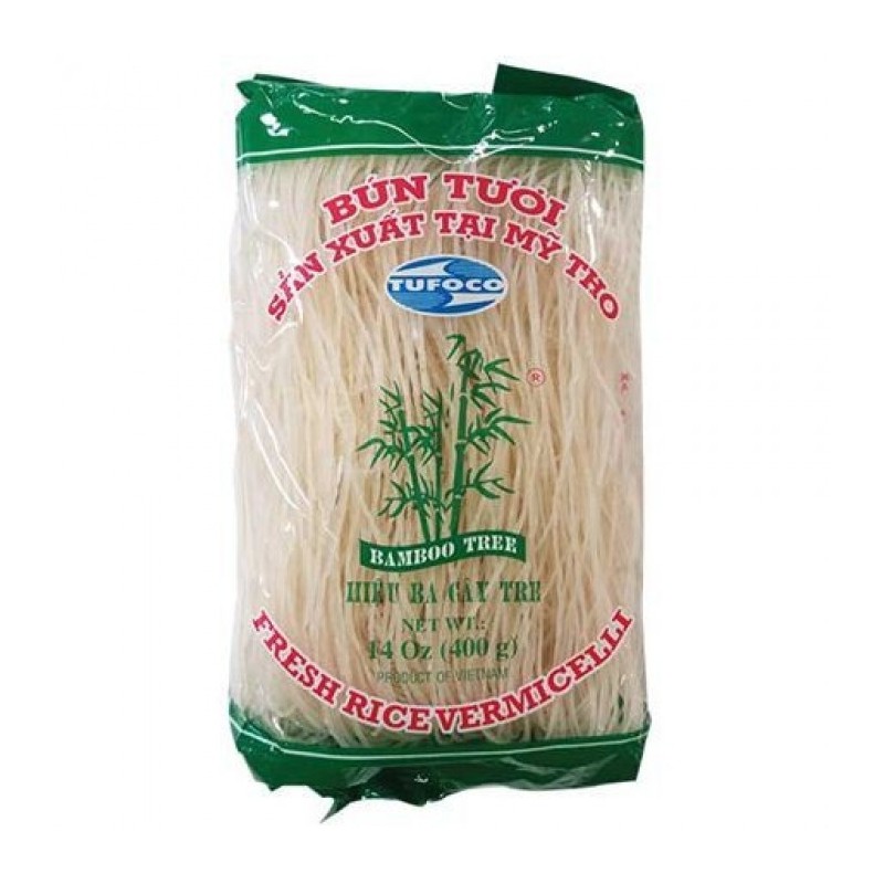 Bamboo Tree Rice Vermicelli – Bun Tuoi Mau Xanh 400gr x 1 – FNB SUPERMARKET